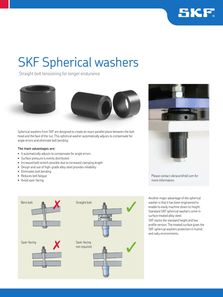 14785EN Spherical-Washers | PDF | Screw | Mechanical Engineering