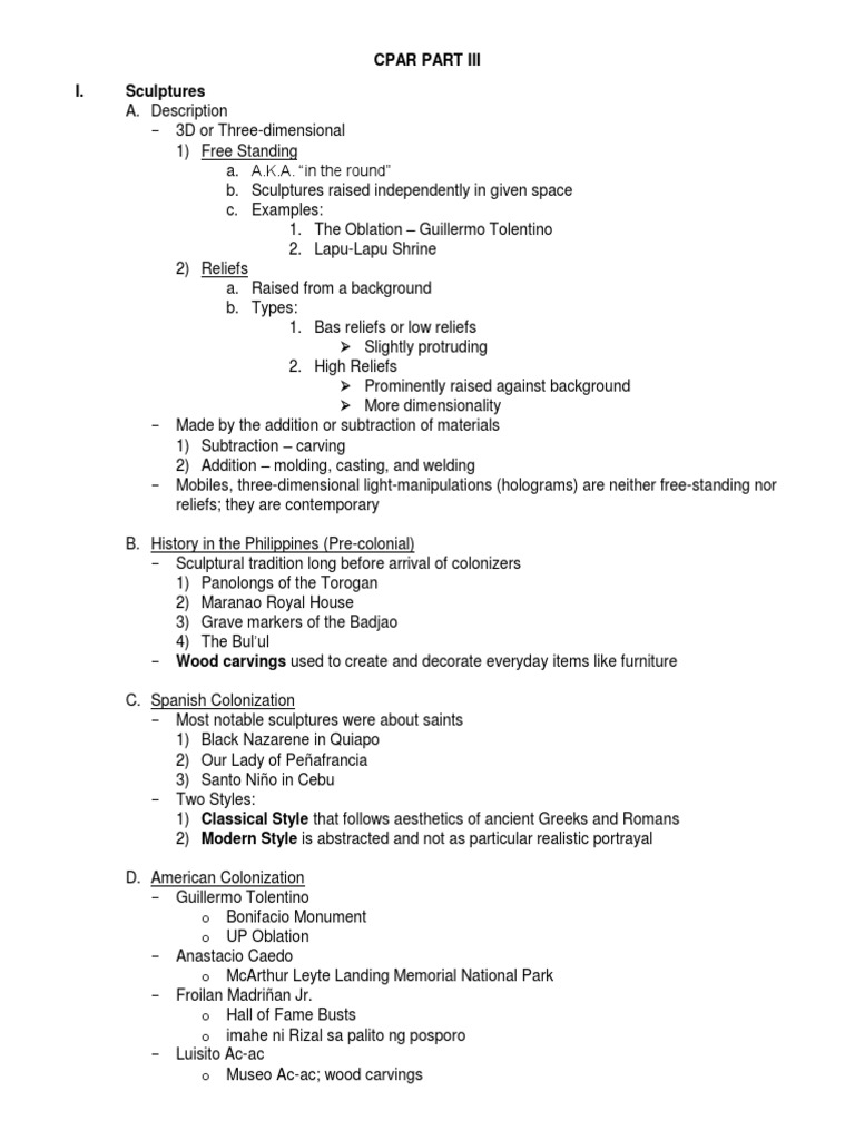 Cpar Part Iii | PDF | Theatre | Dances