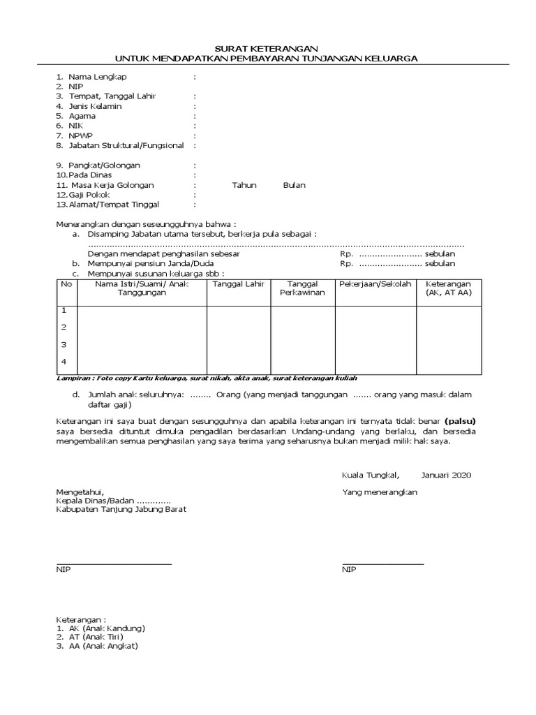 Format KP4 2020 | PDF