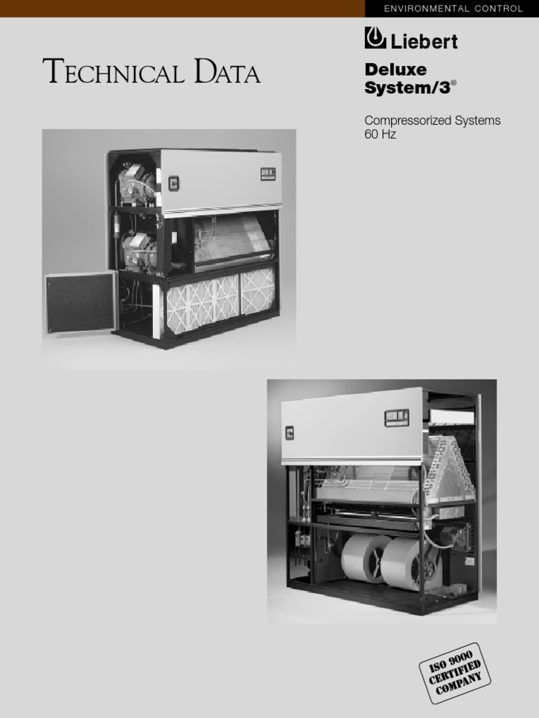 Liebert ACTech Manual | PDF | Air Conditioning | Relative Humidity