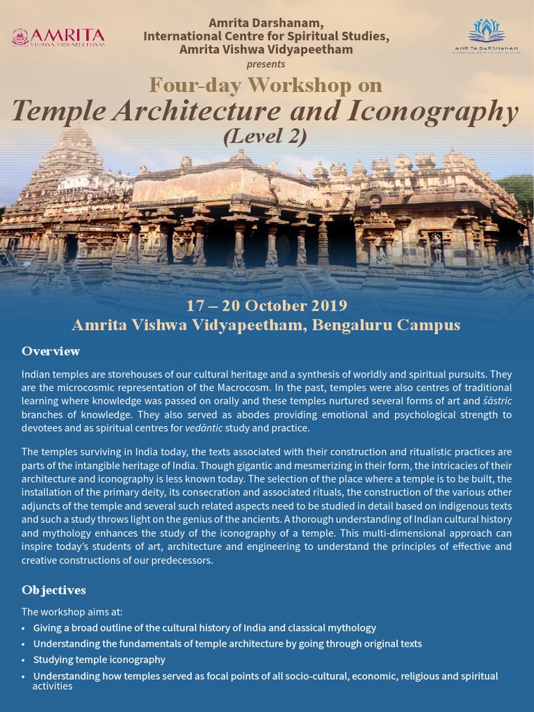 Understanding Temple Architecture and Iconography through Ancient Texts ...