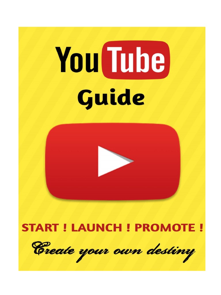 YouTube Guide | PDF | You Tube | Search Engine Optimization