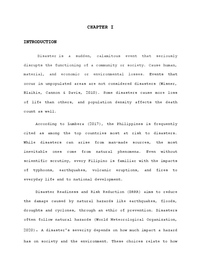 The Importance of DRRR Subject | PDF | Disaster Risk Reduction | Hazards