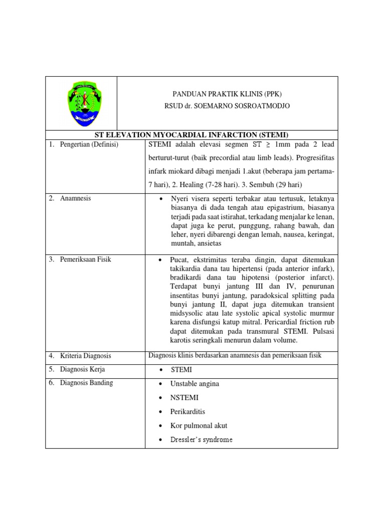 PPK Stemi | PDF