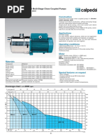 Calpeda N n4 Data Sheet | PDF | Pump | Machines