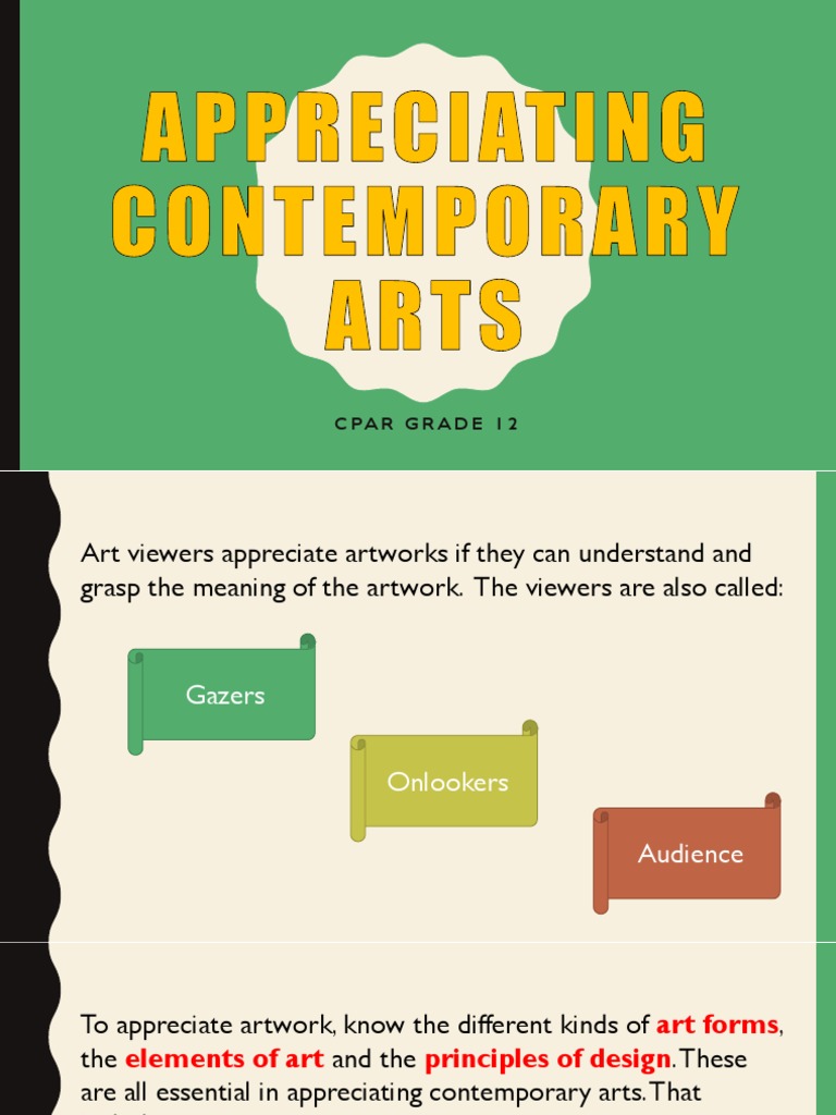 Understanding Contemporary Art | PDF | Shape | Aesthetics