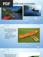Basic Parts of Canoes and Kayaks | PDF