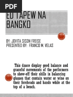 KARATONG Folkdance Literature | PDF | Dances | Performing Arts