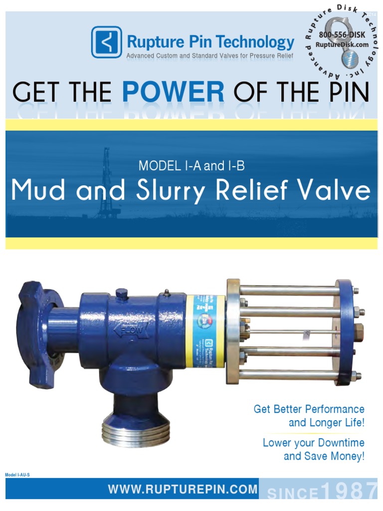 Mud Valve Rupture Pin Mud Pumps PDF | PDF | Valve | Piston