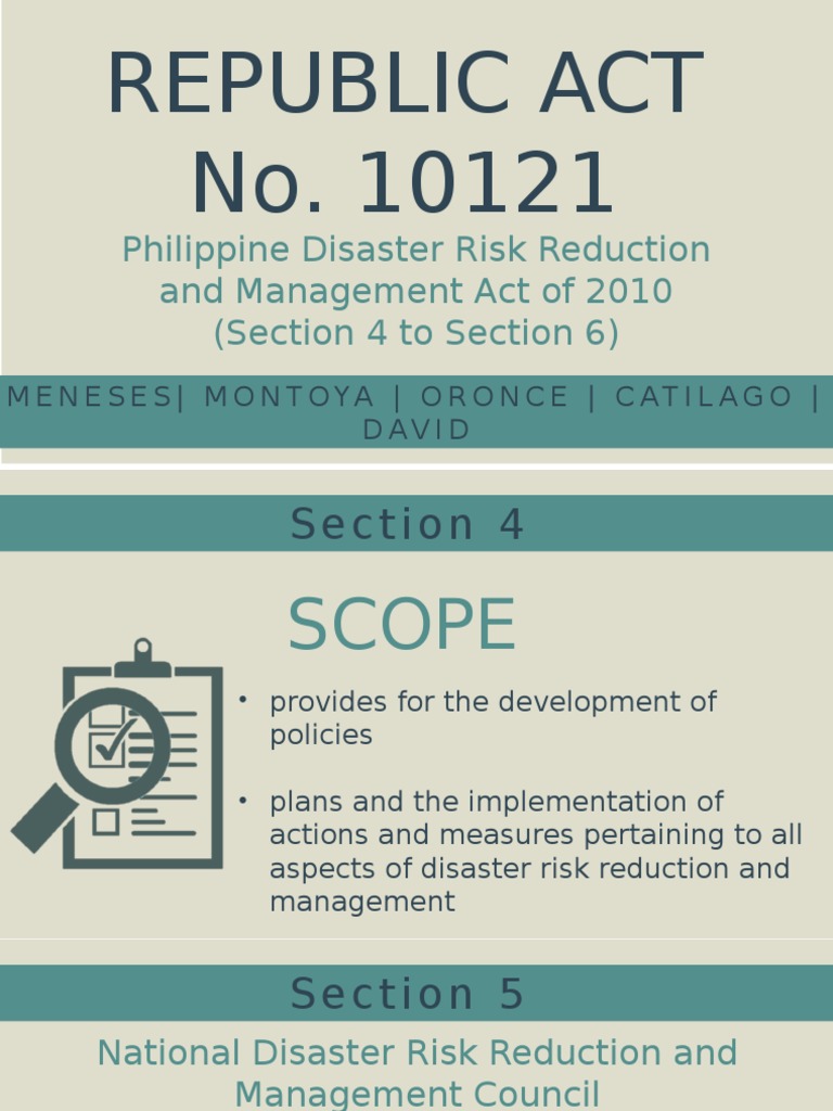 Group 3 Powerpoint RA 10121 | PDF | Government Related Organizations ...