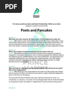 NCERT Books Class 12 English Flamingo Poem 3 Keeping Quiet | PDF | Poetry