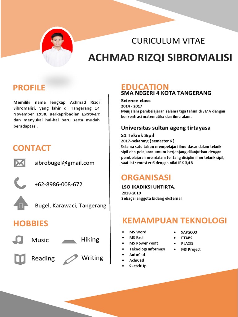 CV Rizqi 1 | PDF