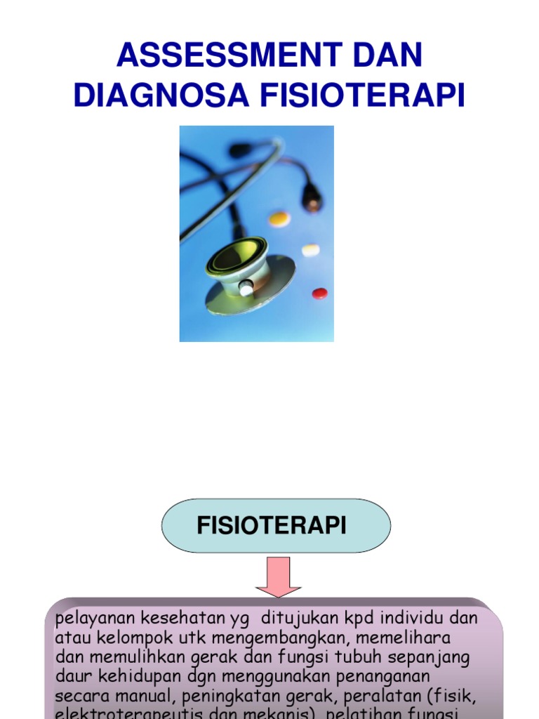 Assessment Dan Diagnosis Fisioterapi D4 | PDF