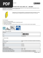 PT1 Multi Function Transducer | PDF | Electricity | Electrical Engineering