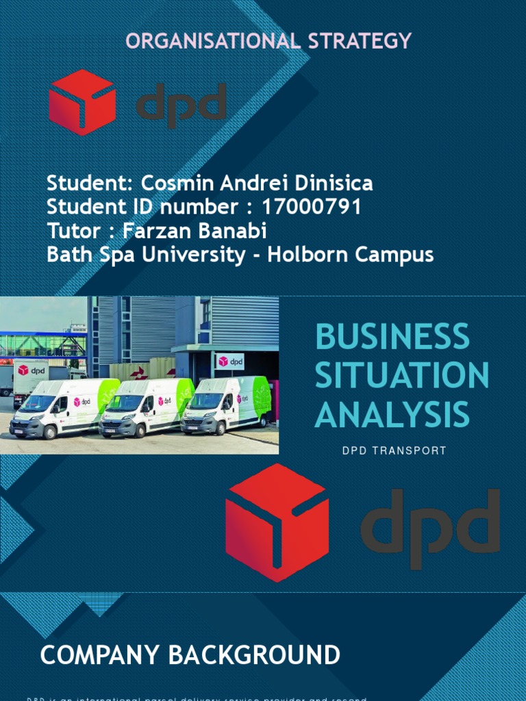 DPD Transport Presentation | PDF | Business | Economies