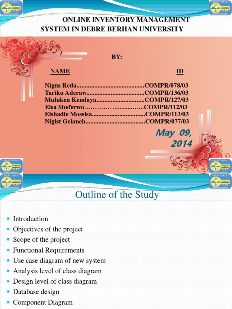 Web-Based Inventory System for DBU | PDF | Use Case | Databases