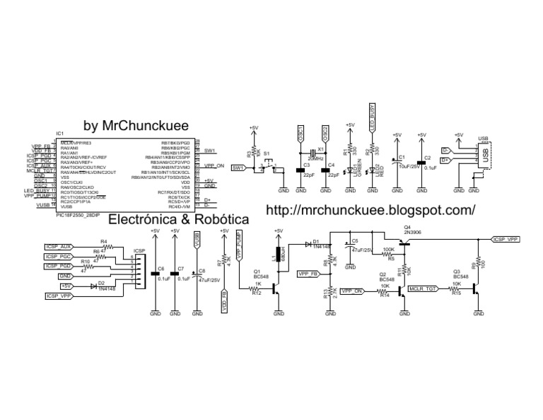 PICKit2 Clone - Schematic | PDF