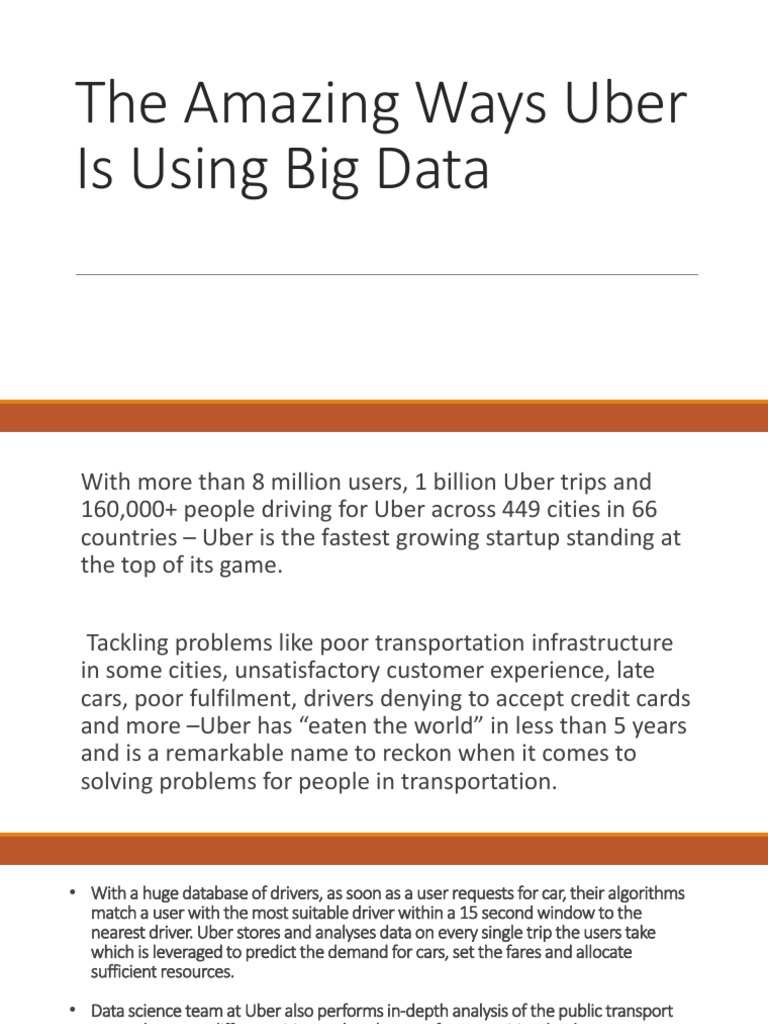 Case Uber | PDF | Pricing | Big Data
