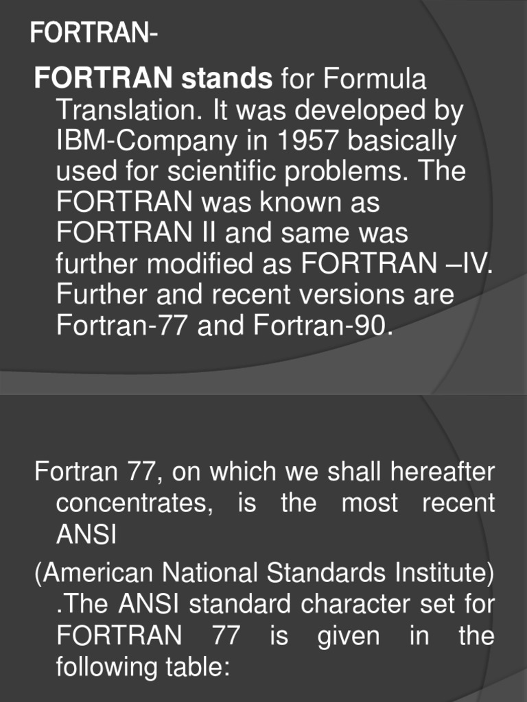 FORTRAN | PDF | Exponentiation | Trigonometric Functions