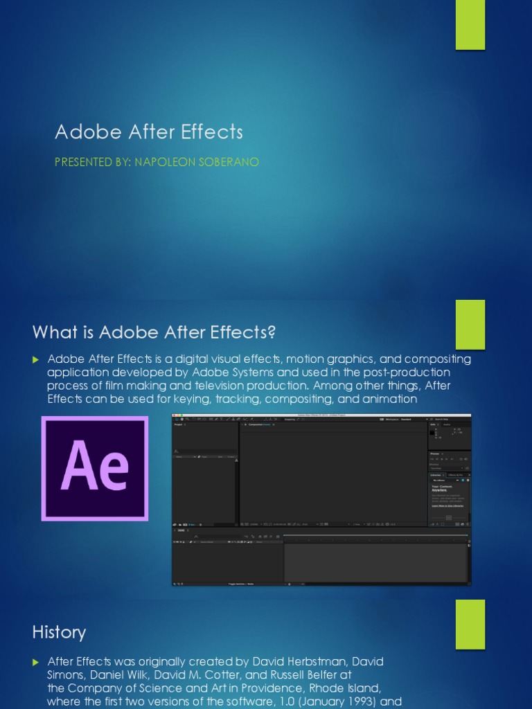 Adobe After Effects | PDF | 3 D Modeling | Media Technology