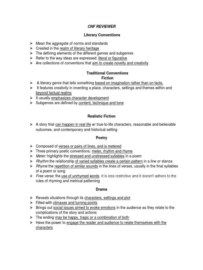 CNF Reviewer | PDF | Poetry | Narration