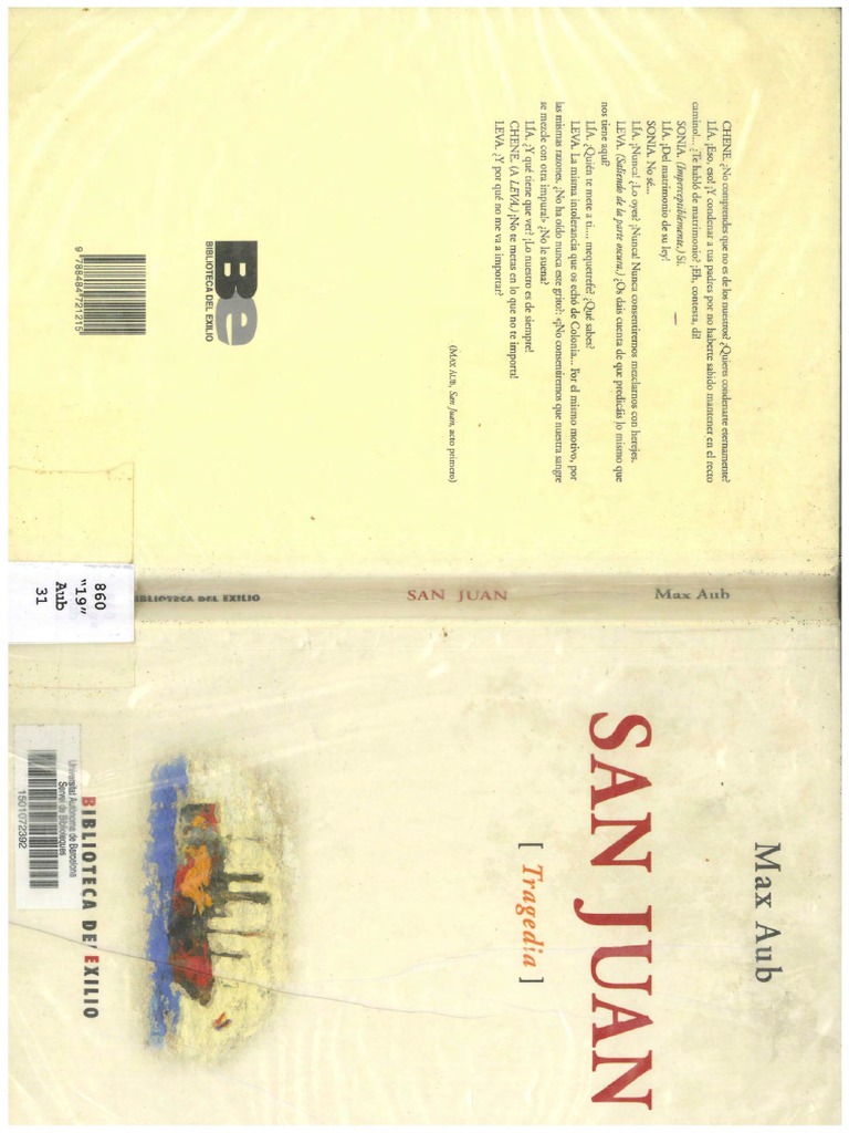 San Juan de Max Aub PDF | PDF