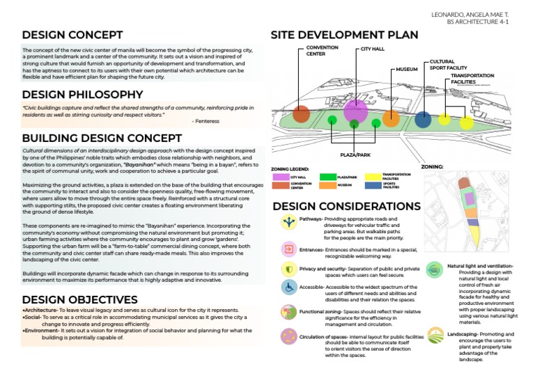 Civic Center - DESIGN Framework | PDF | Urban Agriculture