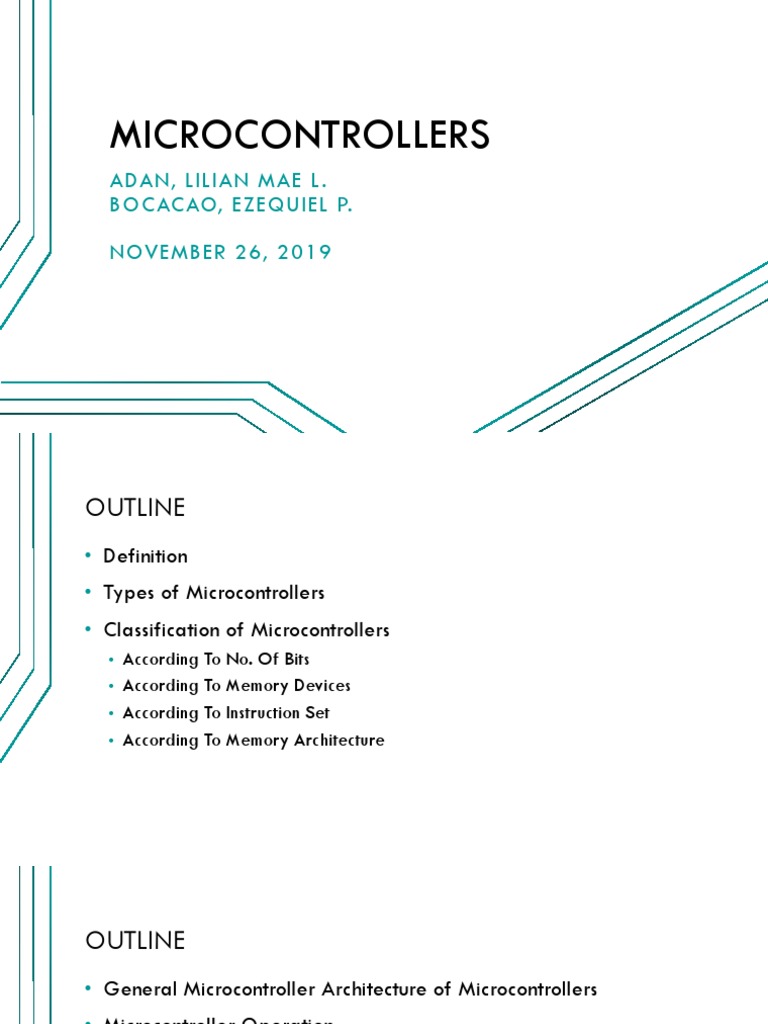 MICROCONTROLLERS | PDF | Microcontroller | Read Only Memory