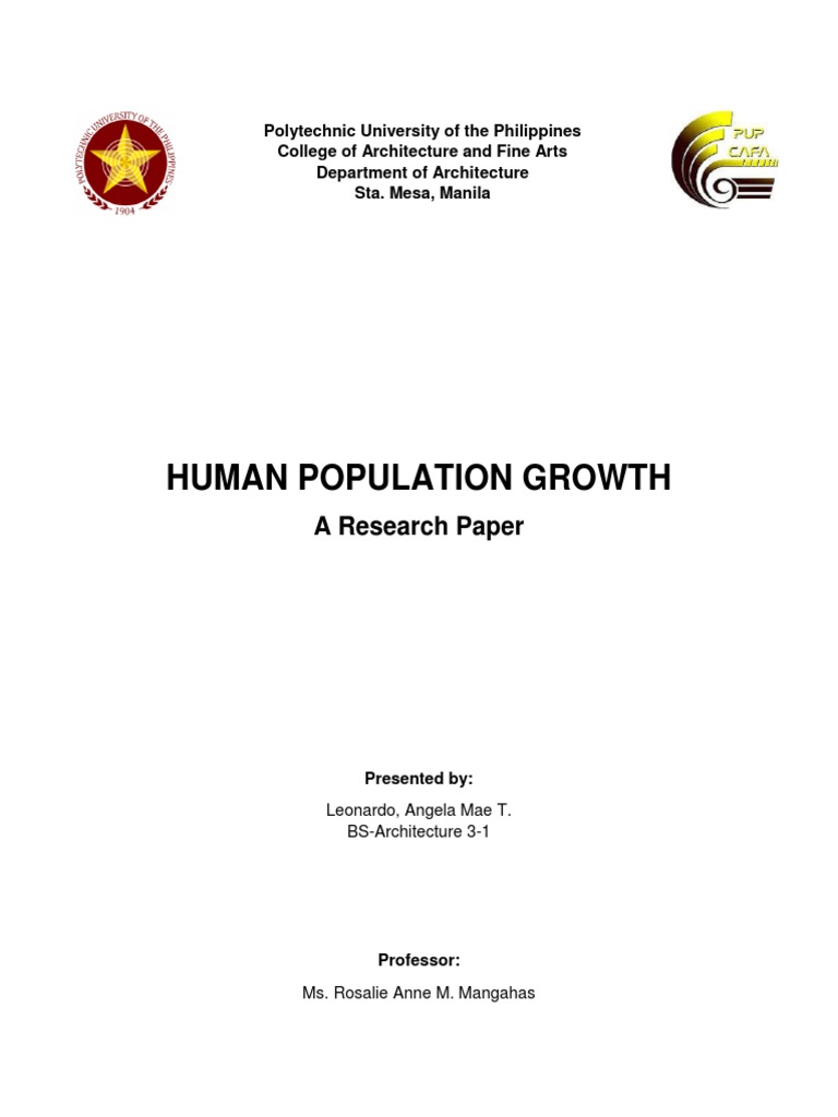 Human Population Growth | PDF | Sustainability | Economic Growth
