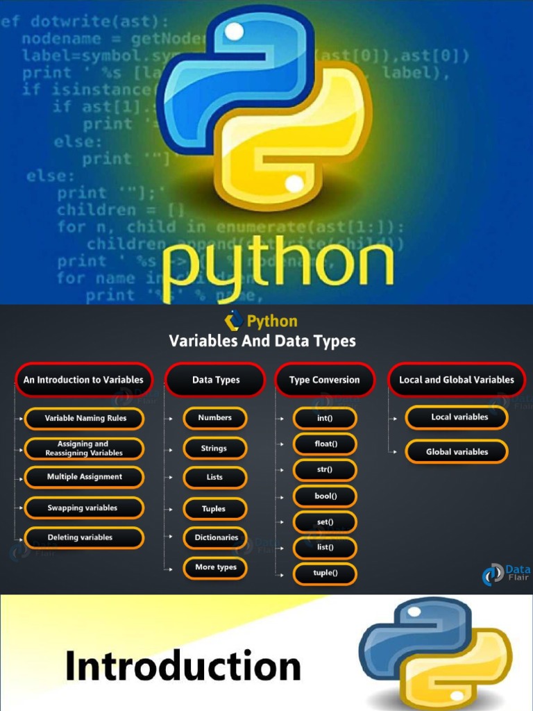 002 Python Variables And Python Data Types Updated Pdf Boolean Data Type Variable