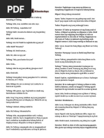 Walang Sugat Ni Severino Reyes Script | PDF