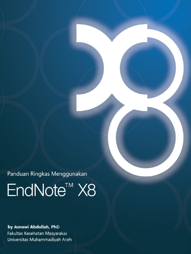 Buku Panduan How To Use Endnote X8 | PDF