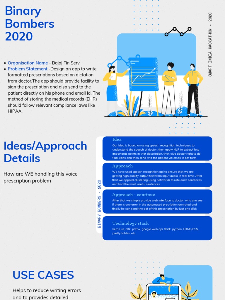 Smart India Hackathon - 2020 | PDF | Speech Recognition | Application ...