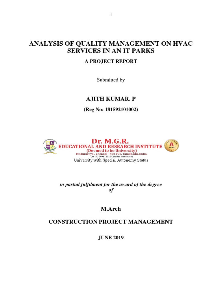 Final Report | PDF | Air Conditioning | Heat Exchanger