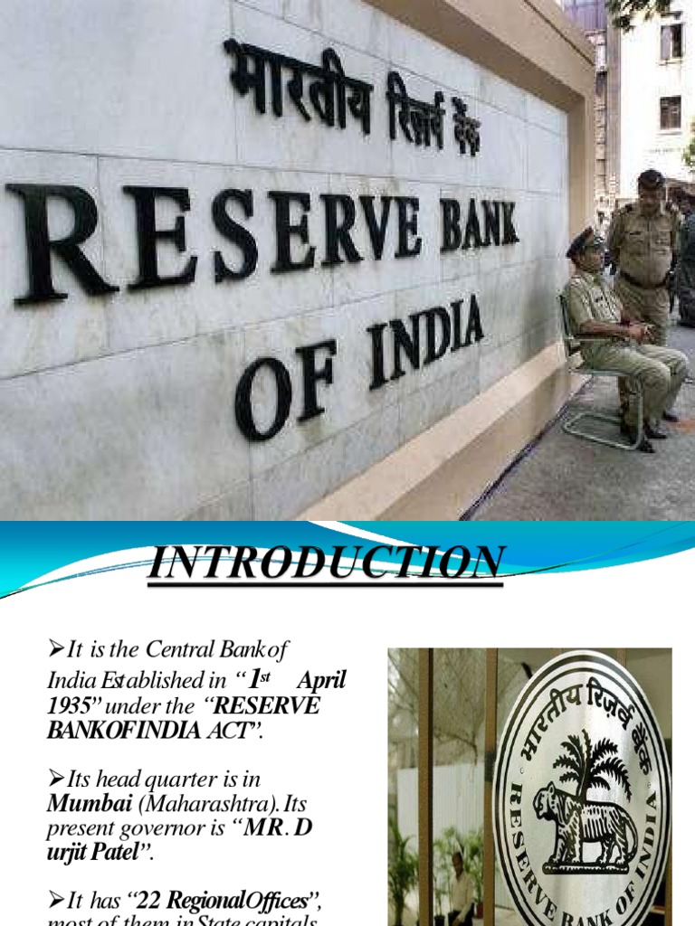 RBI Functions and Regulations Overview | PDF | Reserve Bank Of India ...