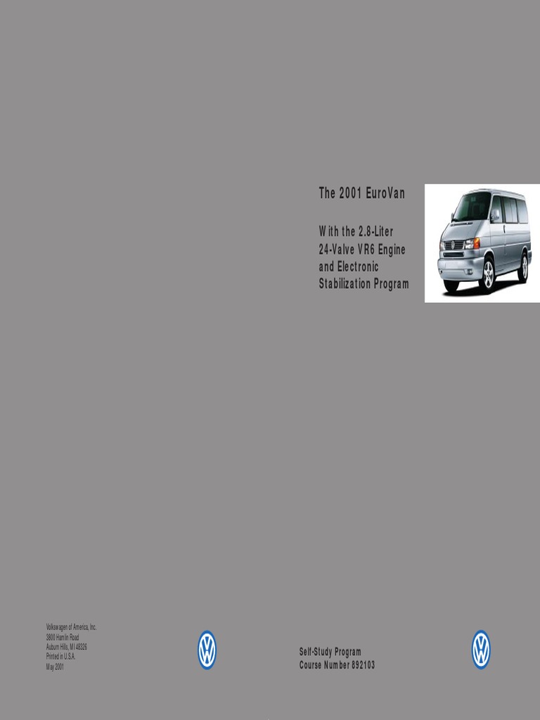 VW SSP | PDF | Internal Combustion Engine | Vehicle Technology