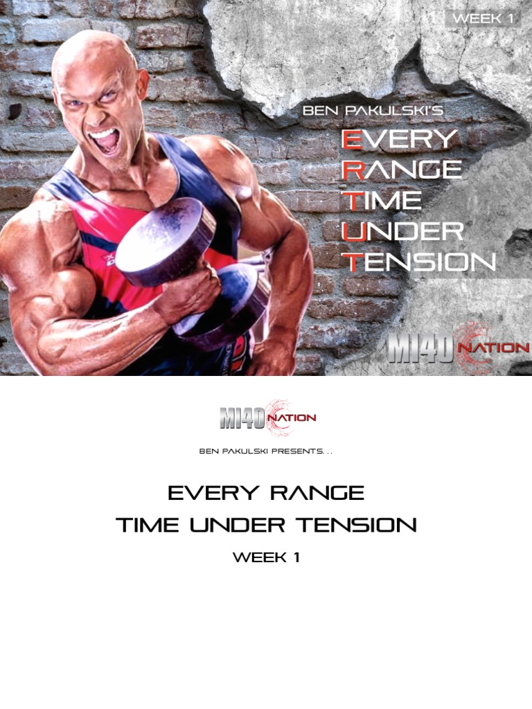 Week 1 TUT Workout Program | PDF | Recreation | Physical Exercise