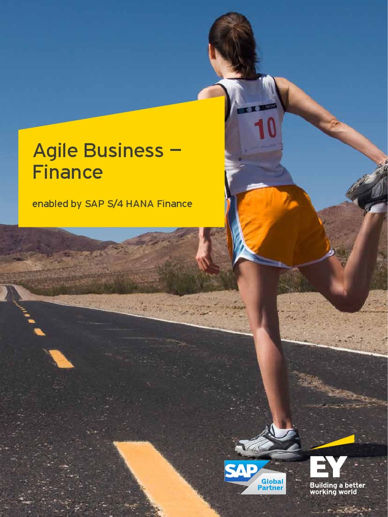 Ey Agile Business Finance PDF | PDF | Sap Se | Analytics