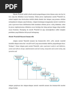 Metodologi Waterfall Menurut Pressman | PDF | Komputer