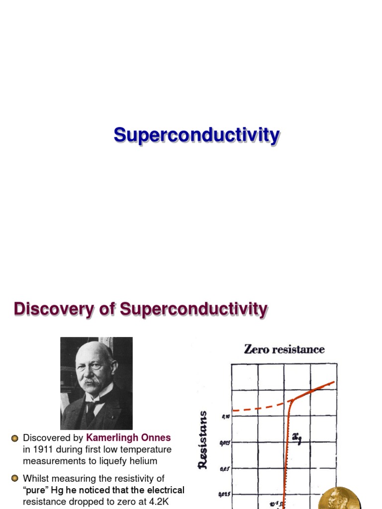 Superconductivity Notes Pdf Superconductivity Electric Current