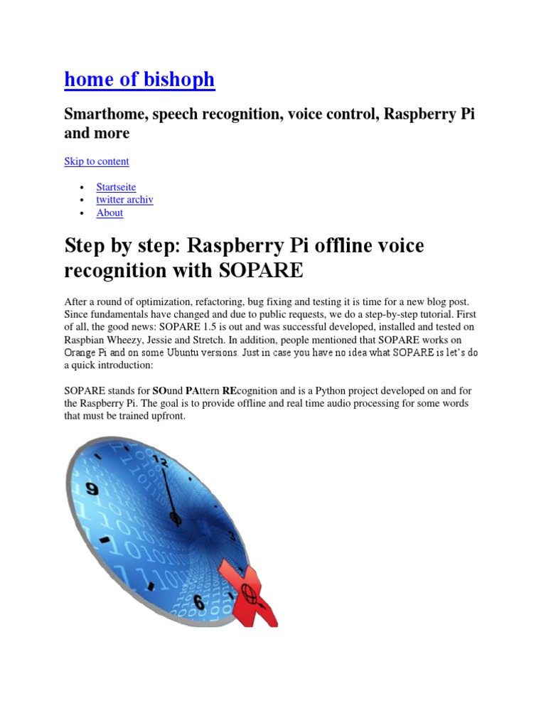 Home of Bishoph Offline Voice Control | PDF | Multi Core Processor ...