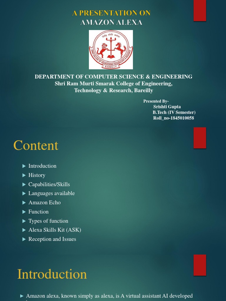 Alexa | PDF | Amazon Echo | Computing