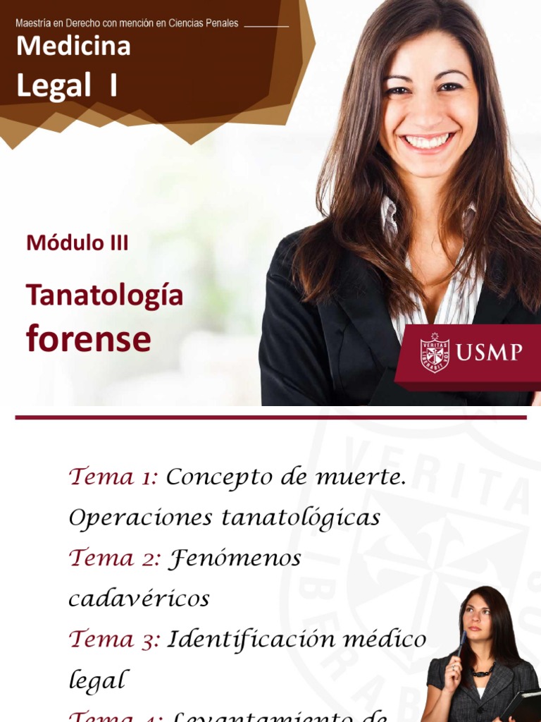 Tanatología Forense y Fenómenos Cadavéricos | PDF | Muerte | Ciencia ...