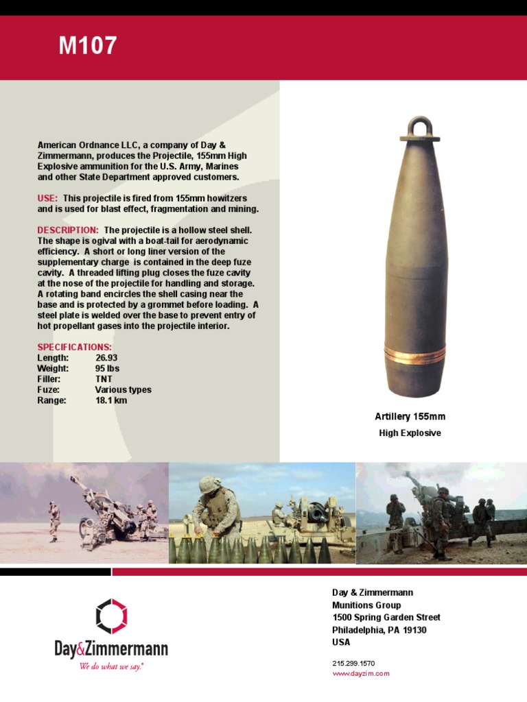 155mm M107 | PDF