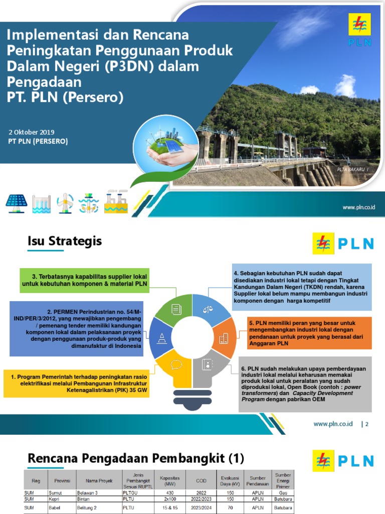 Rencana P3DN PT PLN 2024 | PDF | Sains & Matematika | Komputer