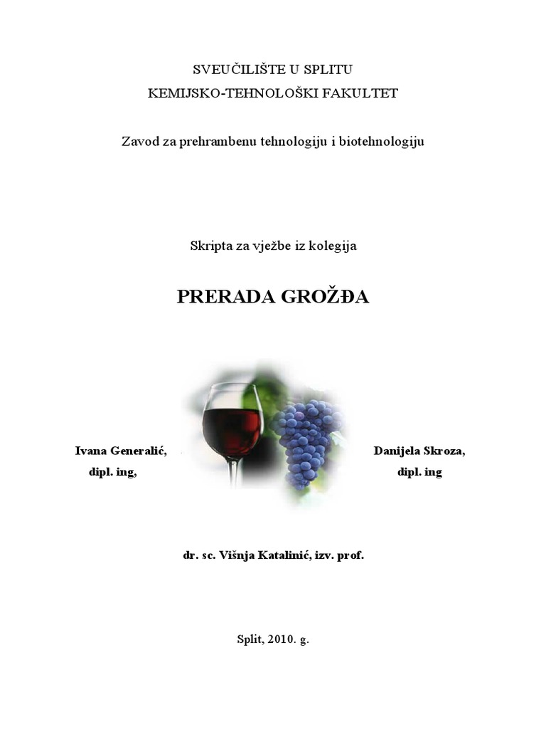 Prerada Grozda PDF | PDF