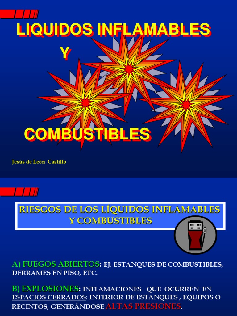 Líquidos Inflamables y Combustibles | PDF | Fases de la materia ...