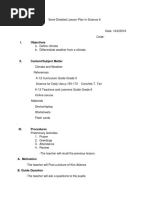 Detailed Lesson Plan in Weather Science Grade 4 Cell Group 6 | PDF ...