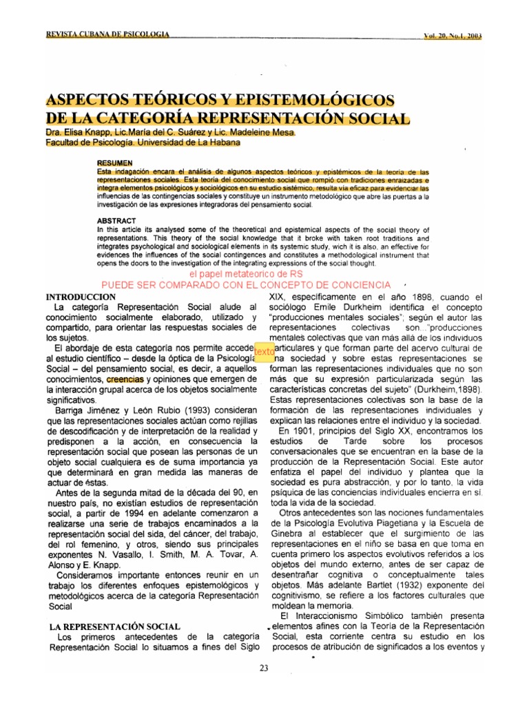 Análisis de La Conciencia | PDF | Sociedad | Conocimiento