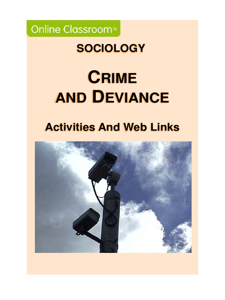 Guide | PDF | Deviance (Sociology) | Criminology